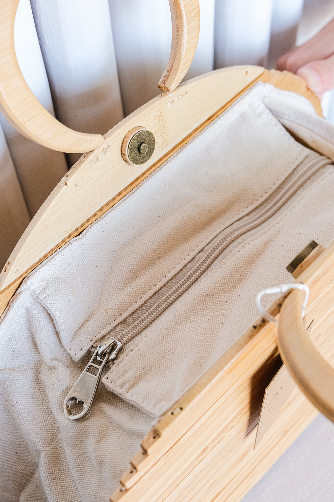 Half Moon Bamboo Bag – MUI