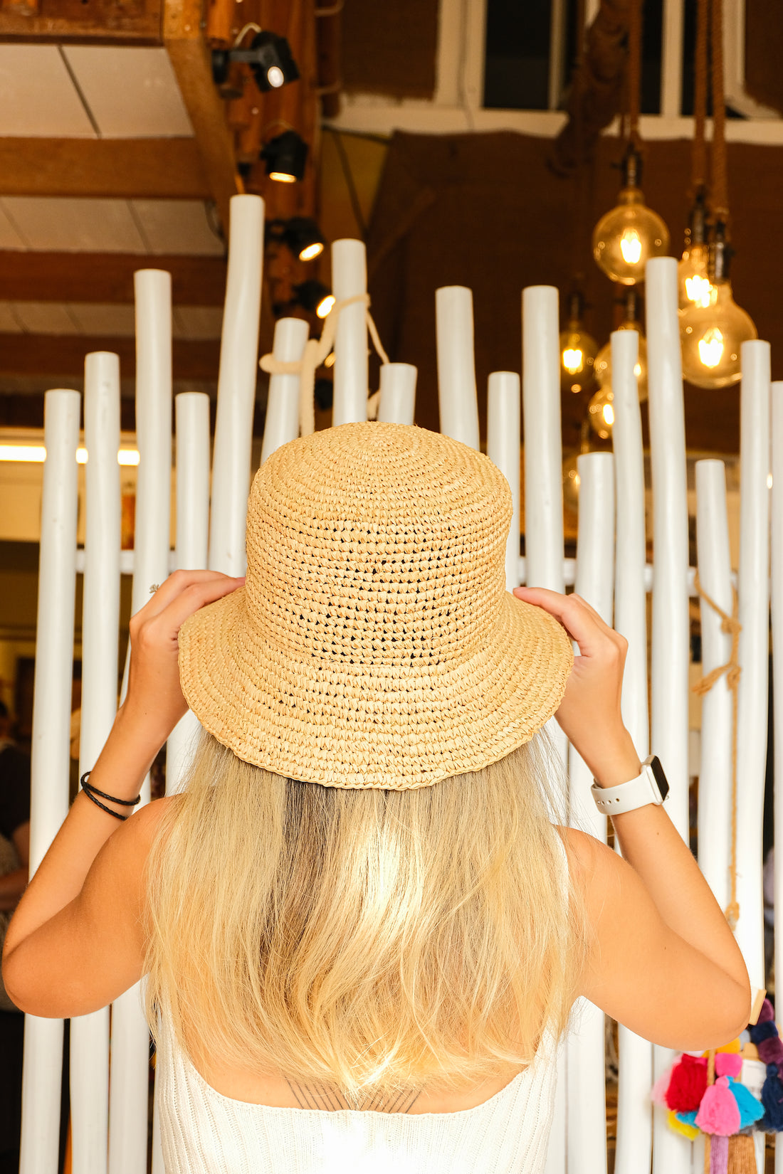 Raffia Bucket Hat – MUI